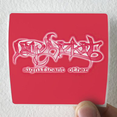 Limp Bizkit Significant Other 2 Album Cover Sticker