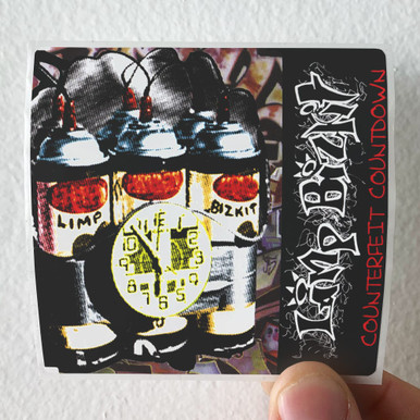 Limp Bizkit Counterfeit Countdown Album Cover Sticker