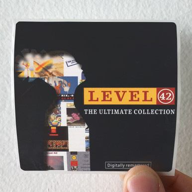 Level 42 The Ultimate Collection Album Cover Sticker