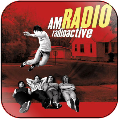 AM Radio Radioactive Album Cover Sticker Album Cover Sticker