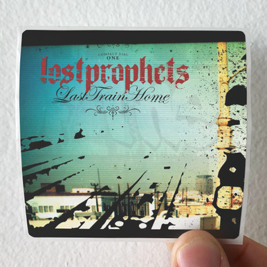 Lostprophets Last Train Home Album Cover Sticker