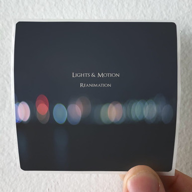 Lights and Motion Reanimation Album Cover Sticker