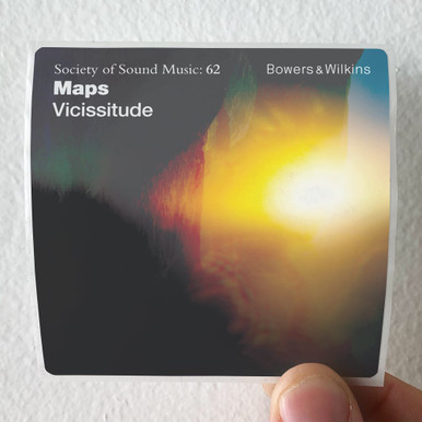 Maps Vicissitude 1 Album Cover Sticker