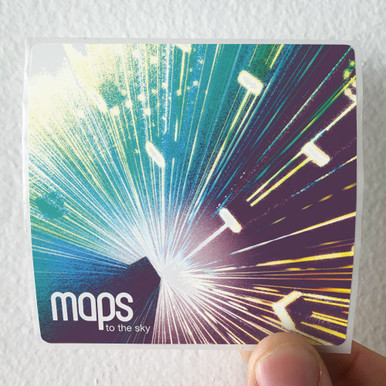 Maps To The Sky Album Cover Sticker