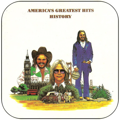 America History Americas Greatest Hits-1 Album Cover Sticker Album ...