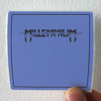 Millennium Millennium Album Cover Sticker