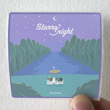 MOMOLAND Starry Night Album Cover Sticker