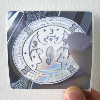 Mechatok Good Luck Album Cover Sticker