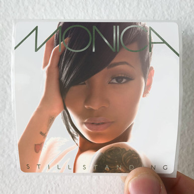 Monica Still Standing Album Cover Sticker