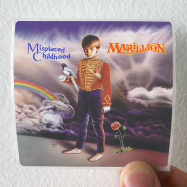 Marillion Misplaced Childhood Album Cover Sticker