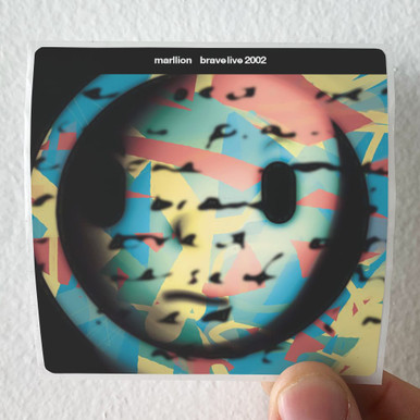 Marillion Brave Live 2002 Album Cover Sticker