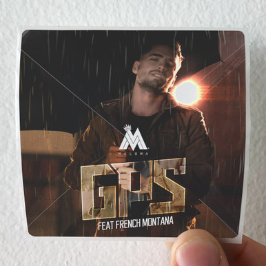 Maluma Gps Album Cover Sticker