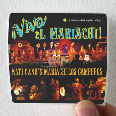 Mariachi Los Camperos de Nati Cano Viva El Mariachi Album Cover Sticker