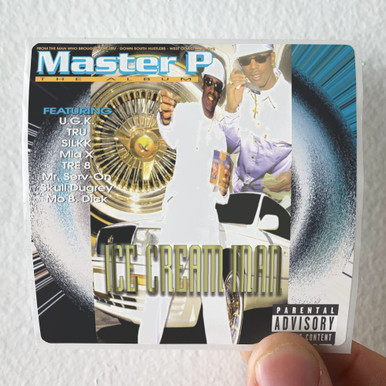 Master P Ice Cream Man Album Cover Sticker