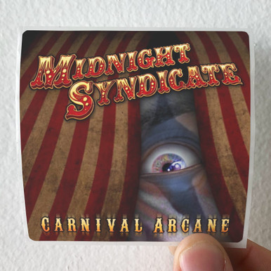 Midnight Syndicate Carnival Arcane Album Cover Sticker