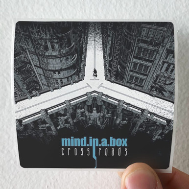 mind in a box Crossroads Album Cover Sticker