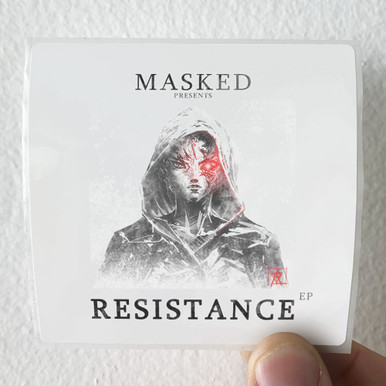 MASKED Resistance Ep Album Cover Sticker