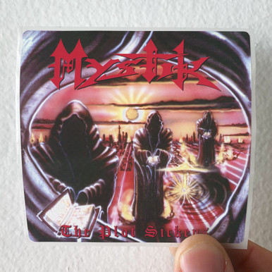 Mystik The Plot Sickens Album Cover Sticker