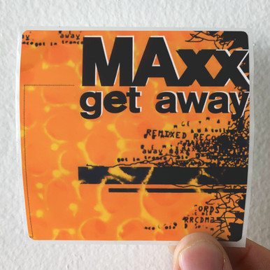 Maxx Get A Way 2 Album Cover Sticker
