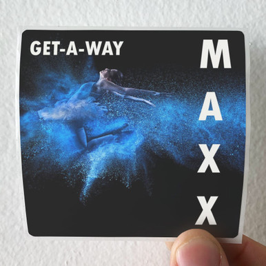 Maxx Get A Way Album Cover Sticker
