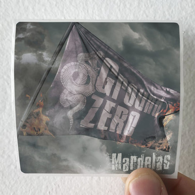 Mardelas Ground Zero Album Cover Sticker