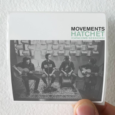 Movements Hatchet Catacomb Sessions Album Cover Sticker