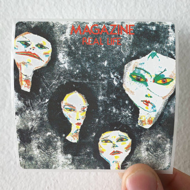 Magazine Real Life Album Cover Sticker