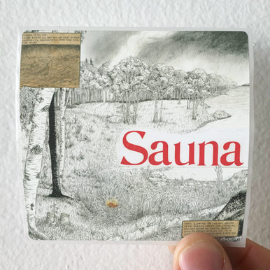 Mount Eerie Sauna Album Cover Sticker