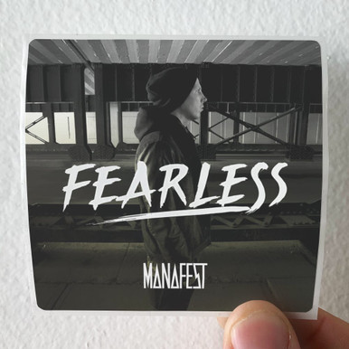 Manafest Fearless Album Cover Sticker