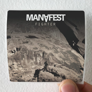 Manafest Fighter Remix Album Cover Sticker