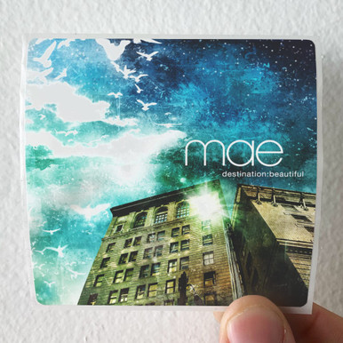 Mae Destination Beautiful Album Cover Sticker