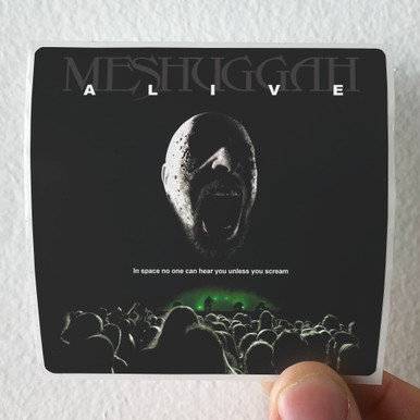 Meshuggah Alive Album Cover Sticker