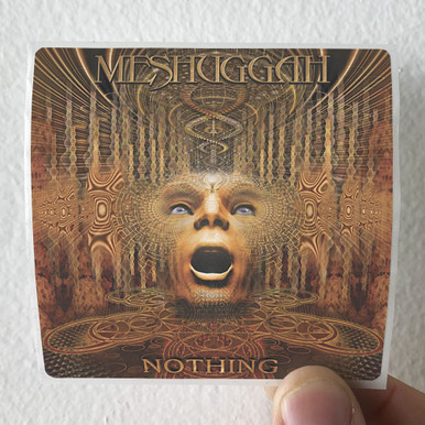 Meshuggah Nothing Album Cover Sticker