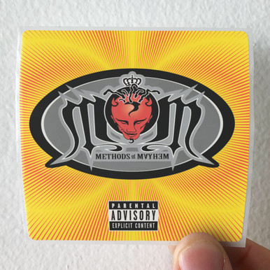 Methods of Mayhem Methods Of Mayhem Album Cover Sticker