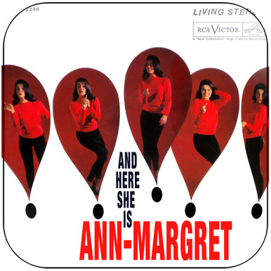 Ann-Margret And Here She Is Album Cover Sticker Album Cover Sticker
