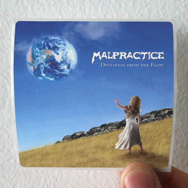 Malpractice Deviation From The Flow Album Cover Sticker