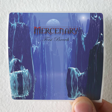 Mercenary First Breath Album Cover Sticker