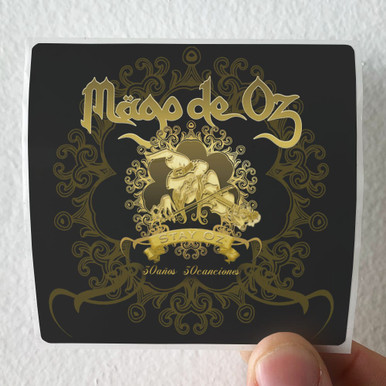 Mago de Oz 30 Aos 30 Canciones Album Cover Sticker