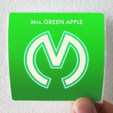 Mrs GREEN APPLE Mrs Green Apple Album Cover Sticker