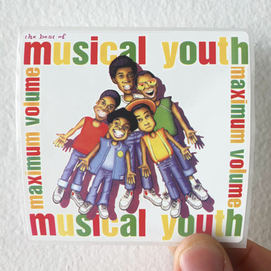 Musical Youth The Best Of Musical Youth Maximum Volume Album Cover Sticker