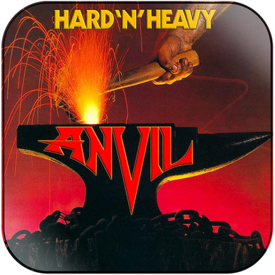 Anvil Hard N Heavy Album Cover Sticker Album Cover Sticker