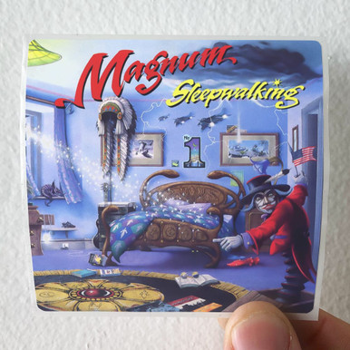 Magnum Sleepwalking Album Cover Sticker