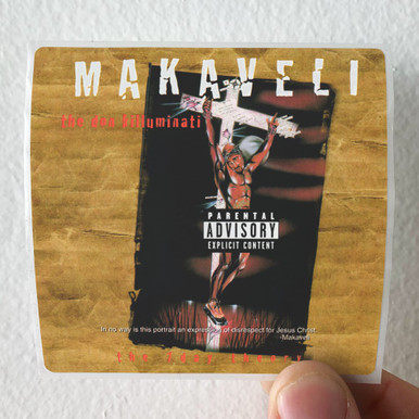 Makaveli The Don Killuminati The 7 Day Theory Album Cover Sticker