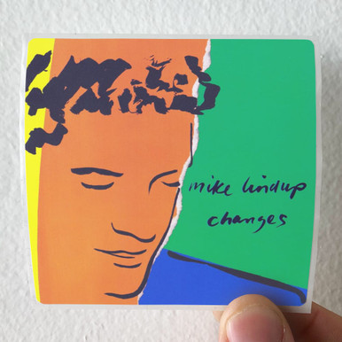 Mike Lindup Changes Album Cover Sticker
