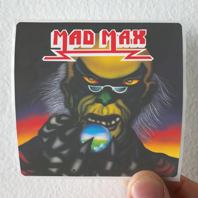 Mad Max Mad Max Album Cover Sticker