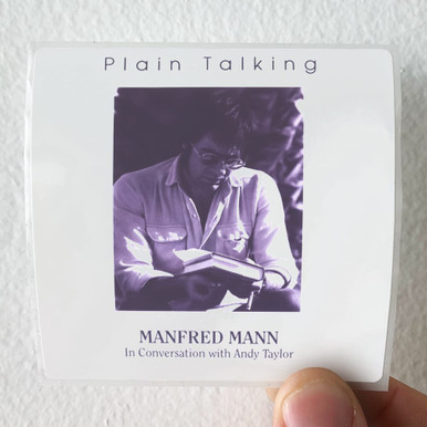 Manfred Mann Plain Talking Album Cover Sticker