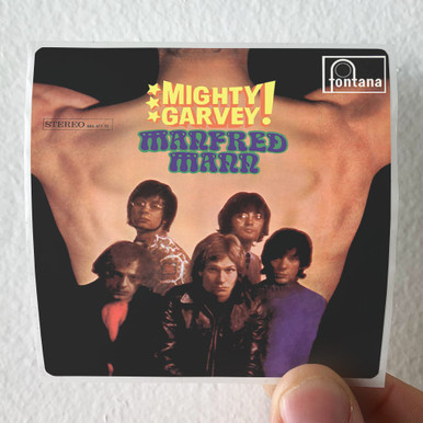 Manfred Mann Mighty Garvey Album Cover Sticker