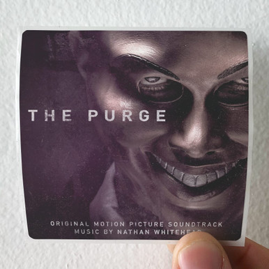 Nathan Whitehead The Purge Album Cover Sticker