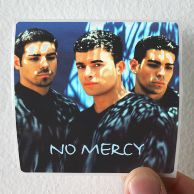 No Mercy No Mercy Album Cover Sticker