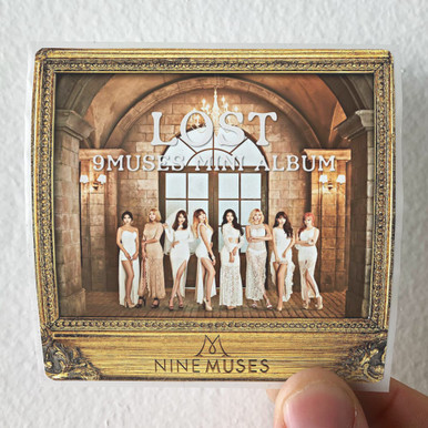 Nine Muses Lost Album Cover Sticker